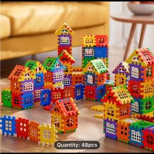 Fashion Toy | Toys | New Colorful Large House Building Blocks Window ...